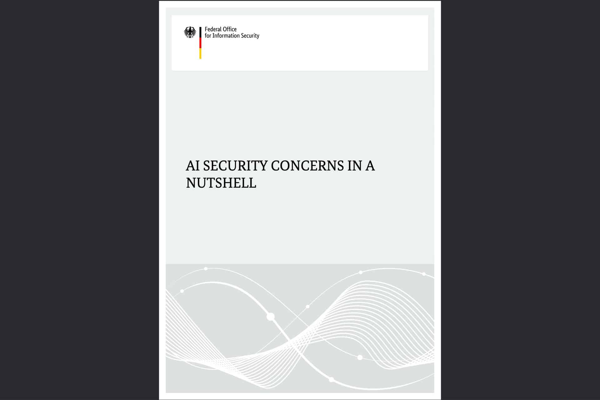 German Government Publishes a Practical AI-Security Guide